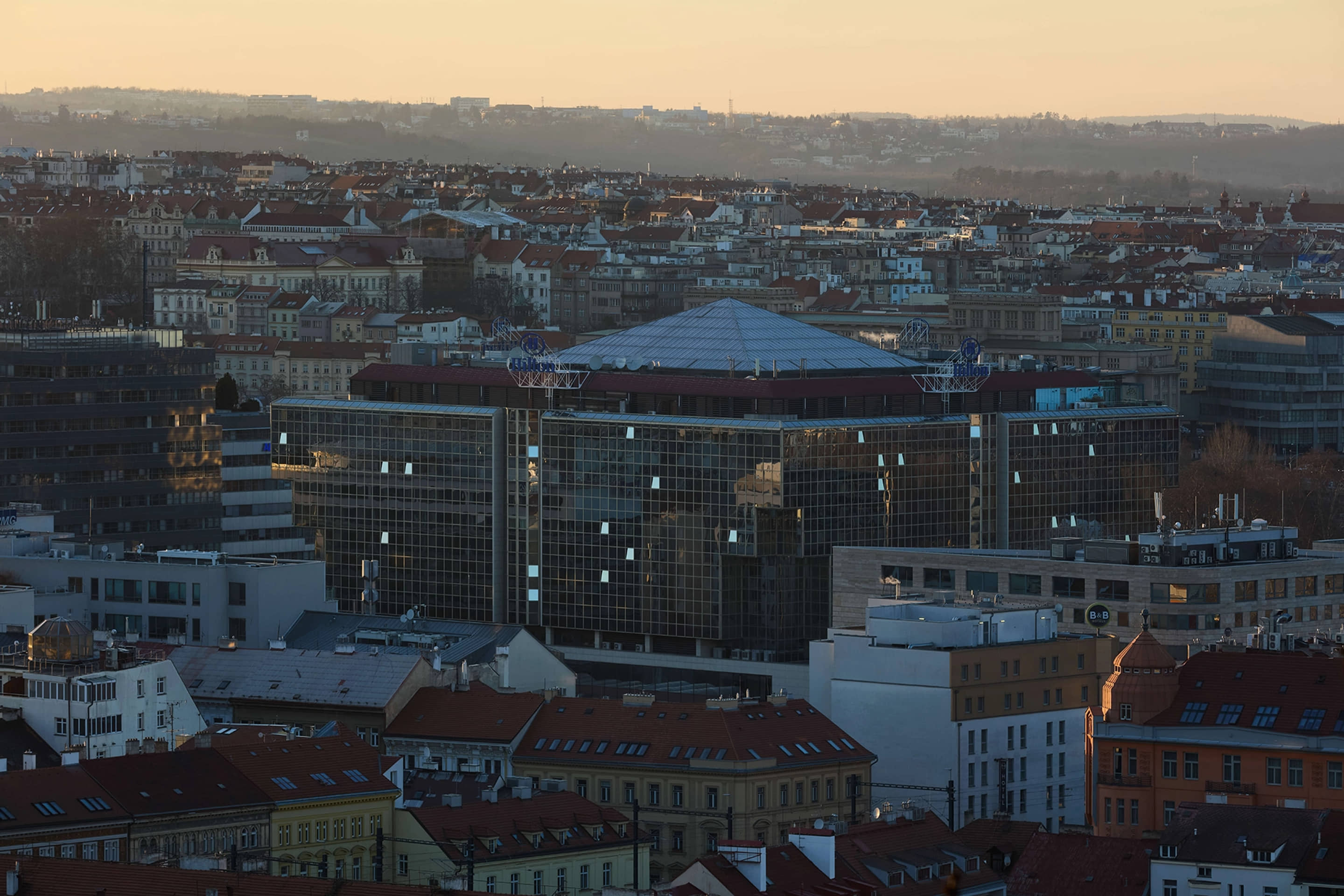 Butterfly, pyramid, or cable car. What did Prague's first post ...