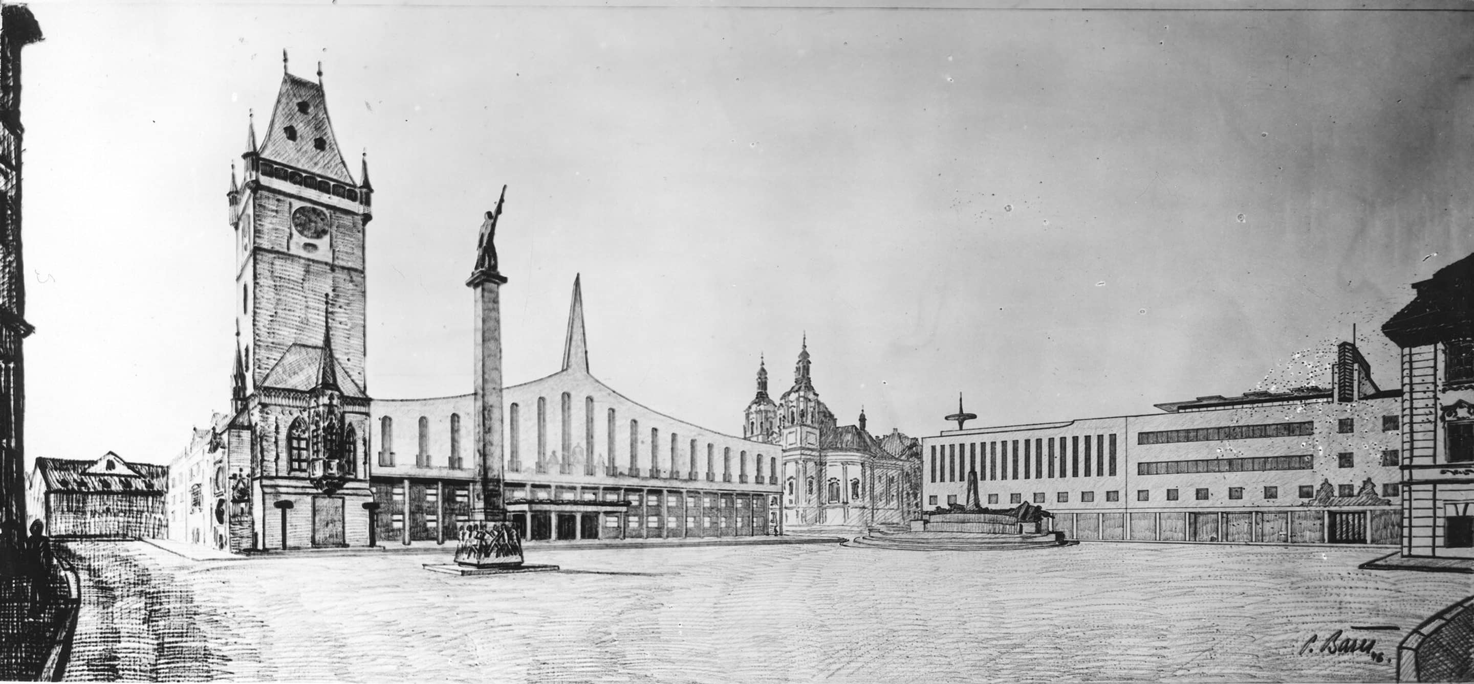 Staroměstská radnice a plány na její dostavbu. Velkolepé vize, které ...