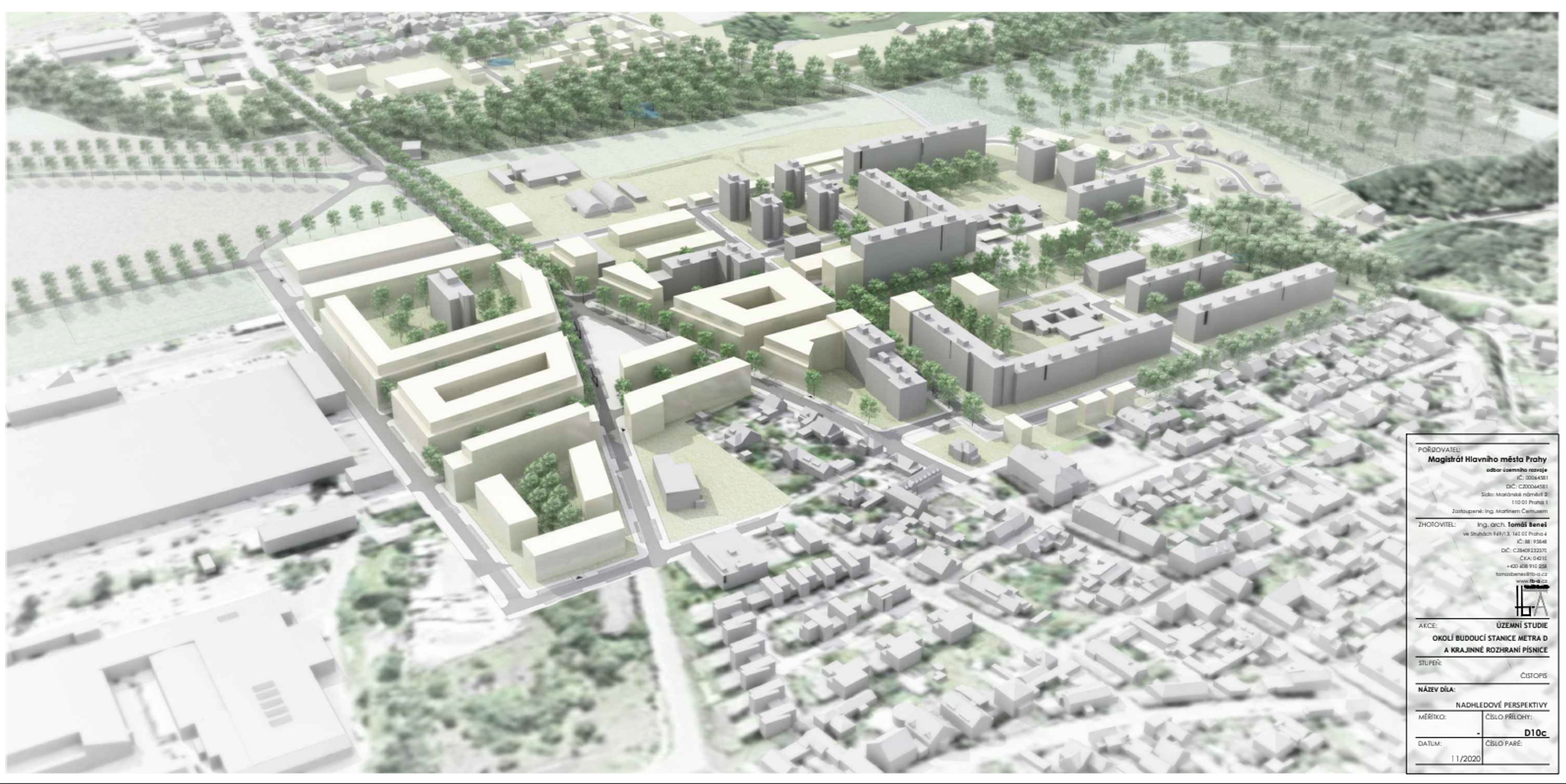 Územní studie Písnice